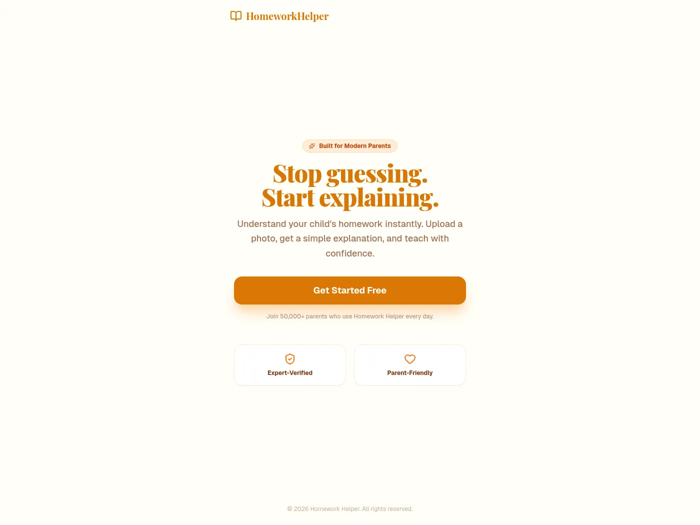 Homework Helper Web