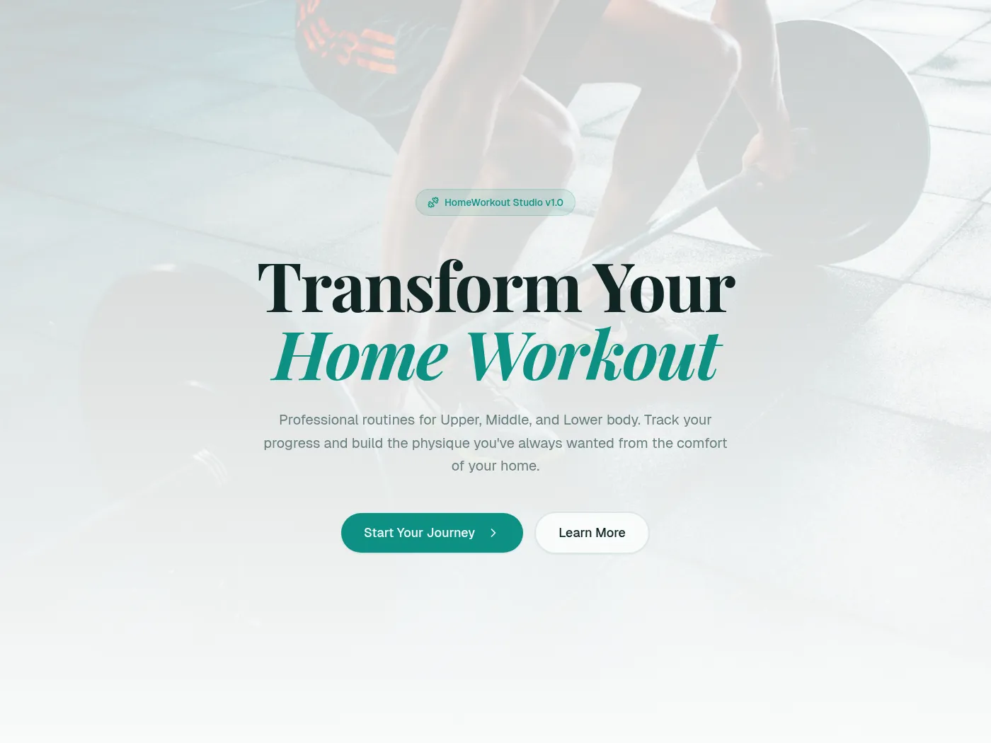 HomeWorkout Studio