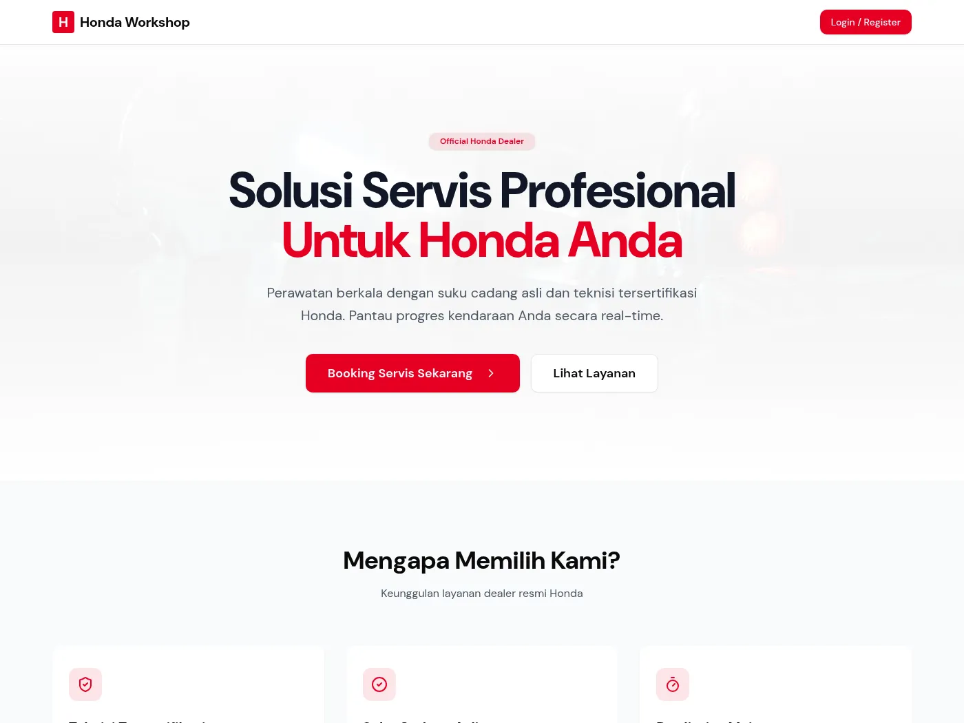 Honda Workshop Manager