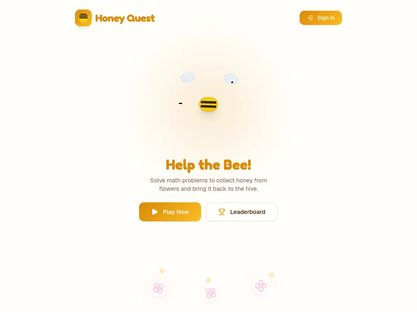 Honey Math Quest