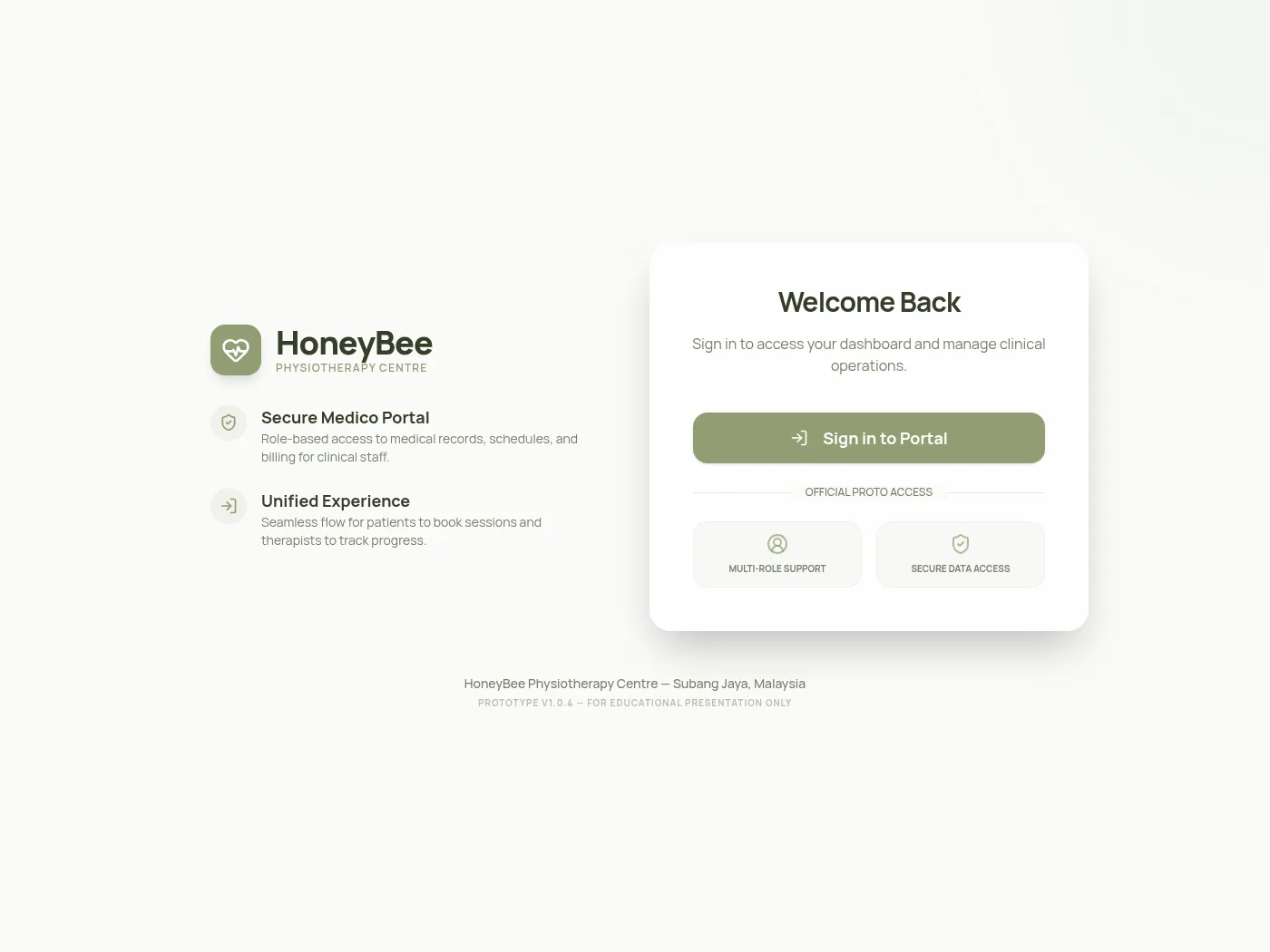 HoneyBee Medico Portal