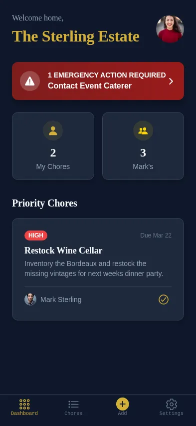 Honey Do Chores Manager