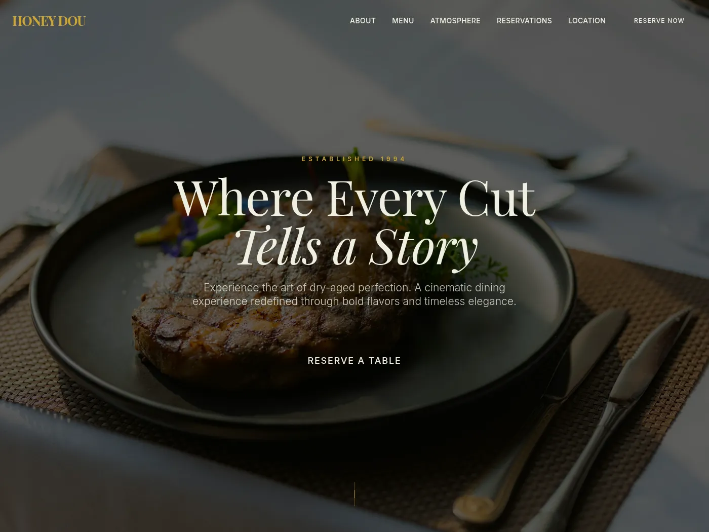 Honey Dou Steakhouse Web
