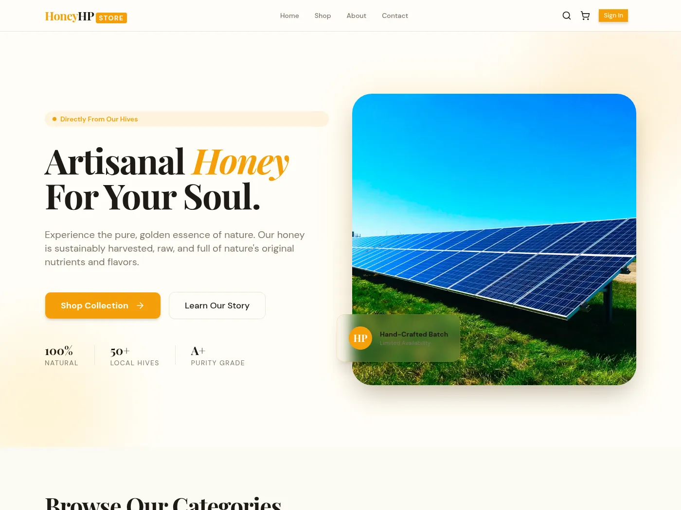 HoneyHP Storefront