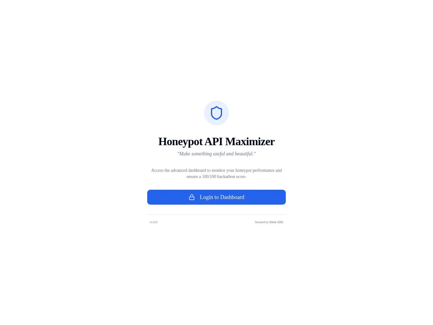 Honeypot API Scoring Maximizer