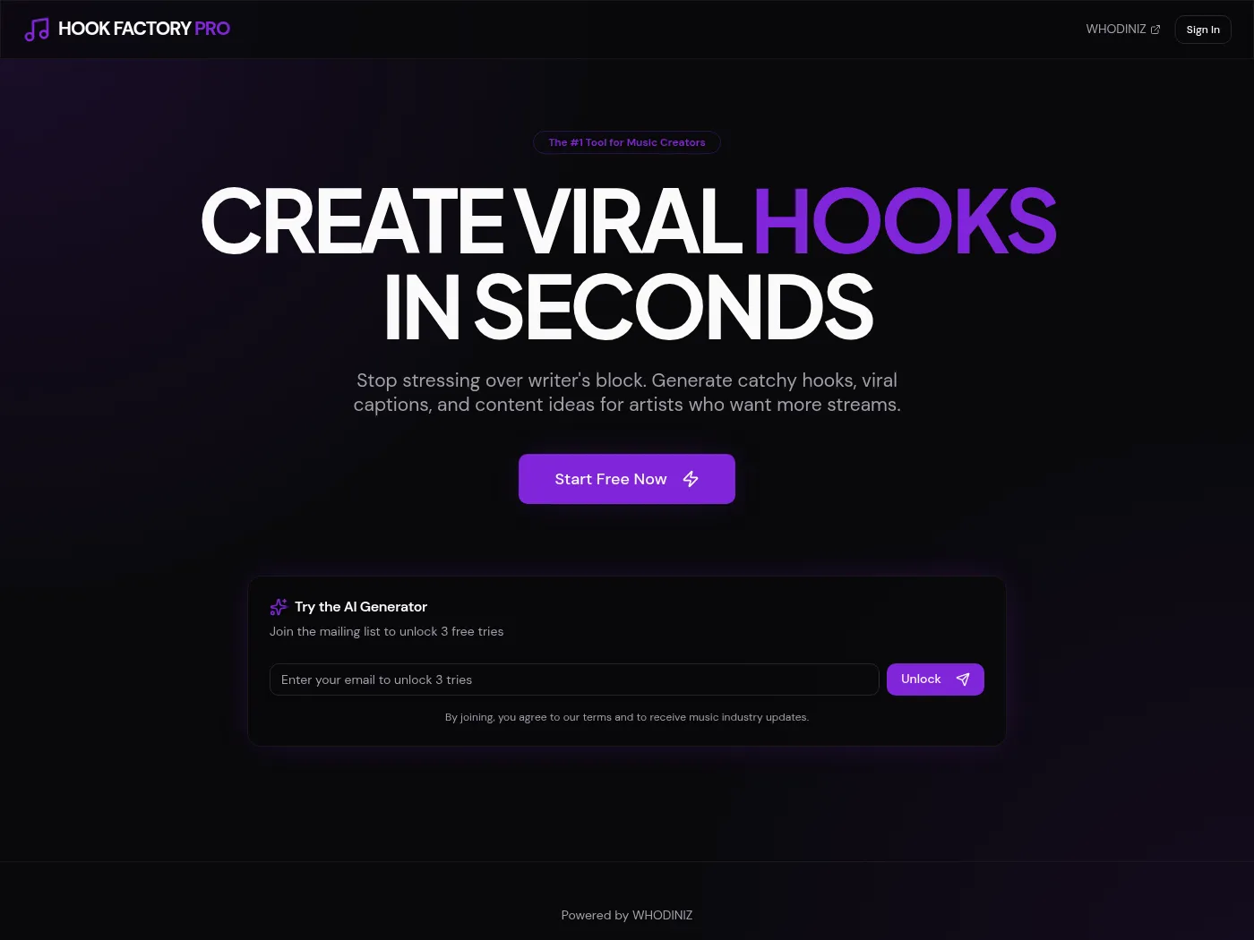 Hook Factory Pro