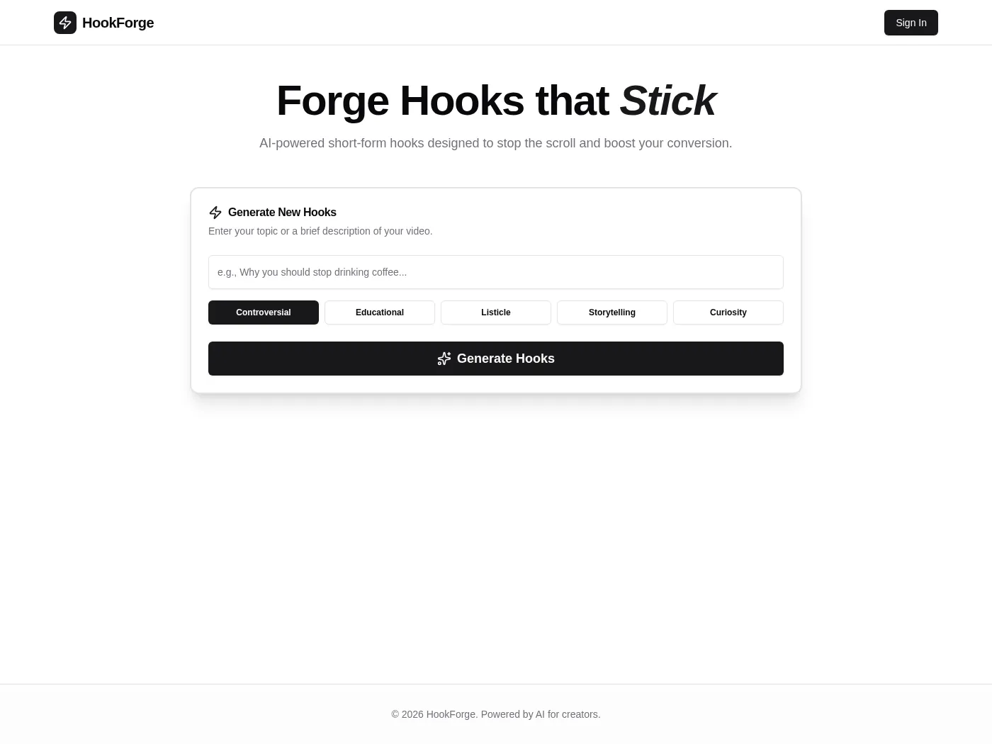 HookForge