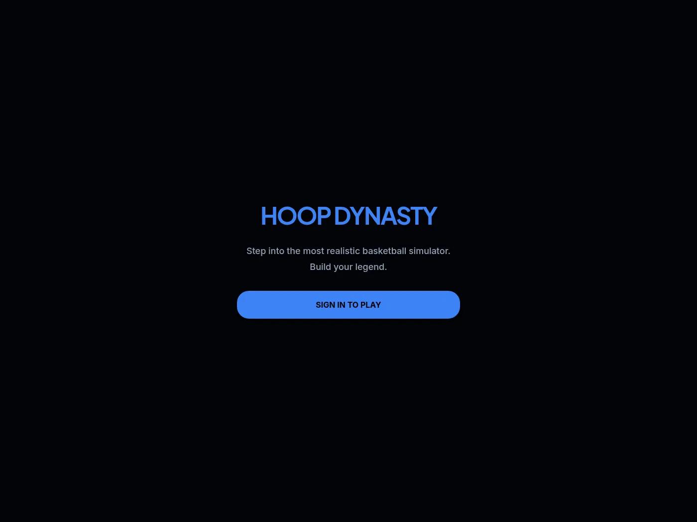 Hoop Dynasty Simulator