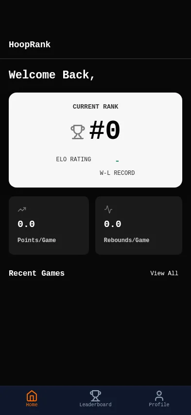 HoopRank App
