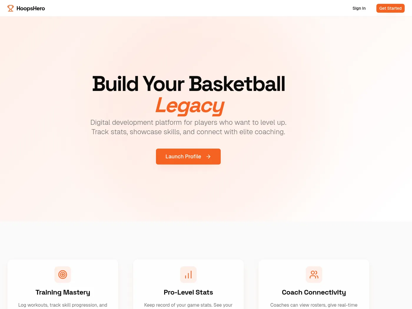 HoopsHero Platform