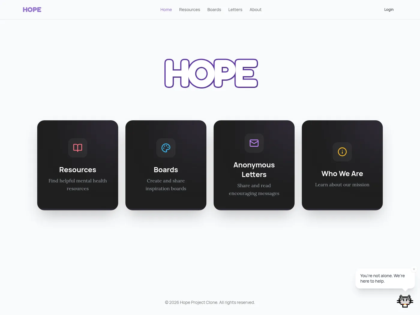 Hope Project Clone