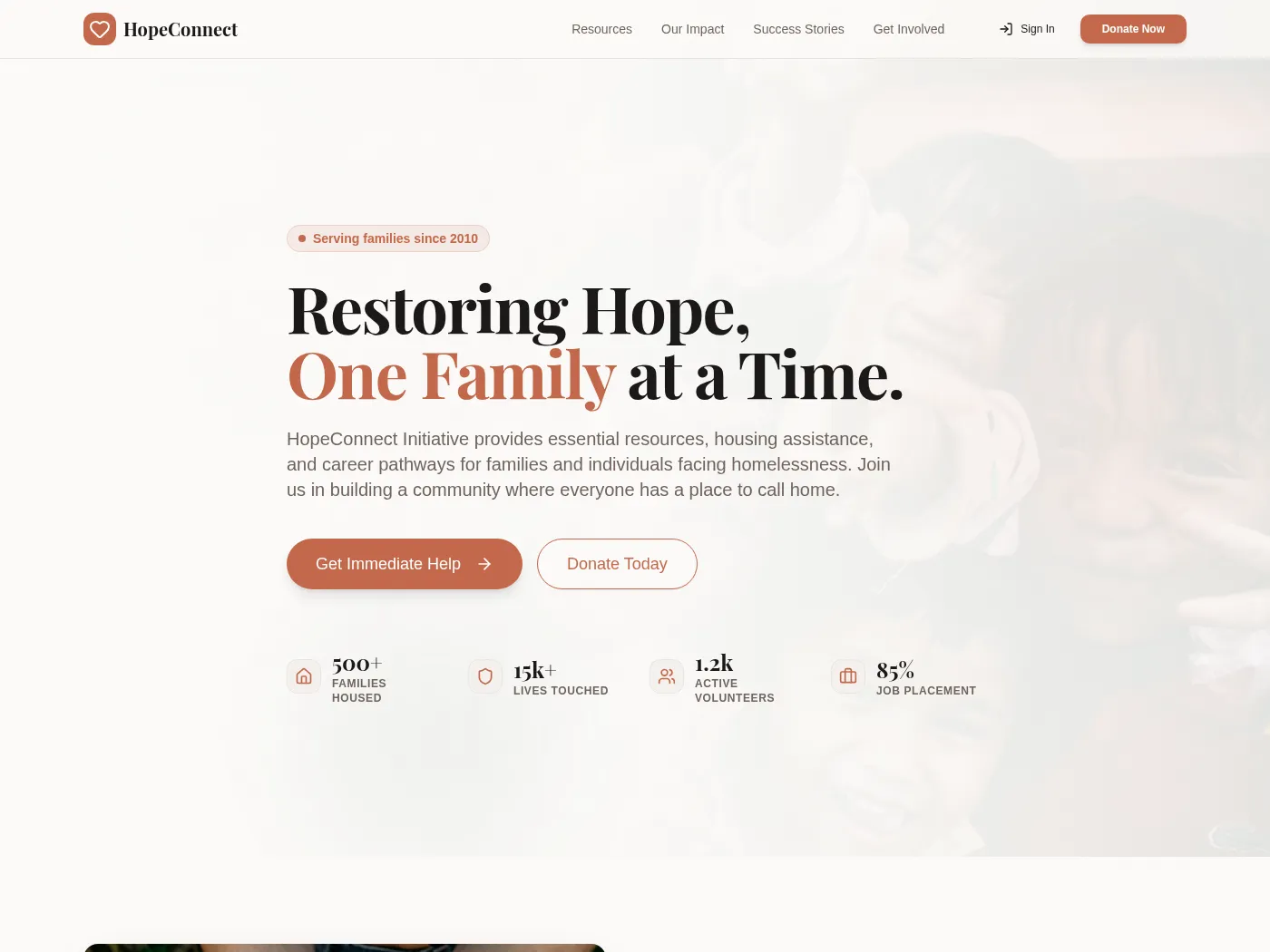 HopeConnect Initiative