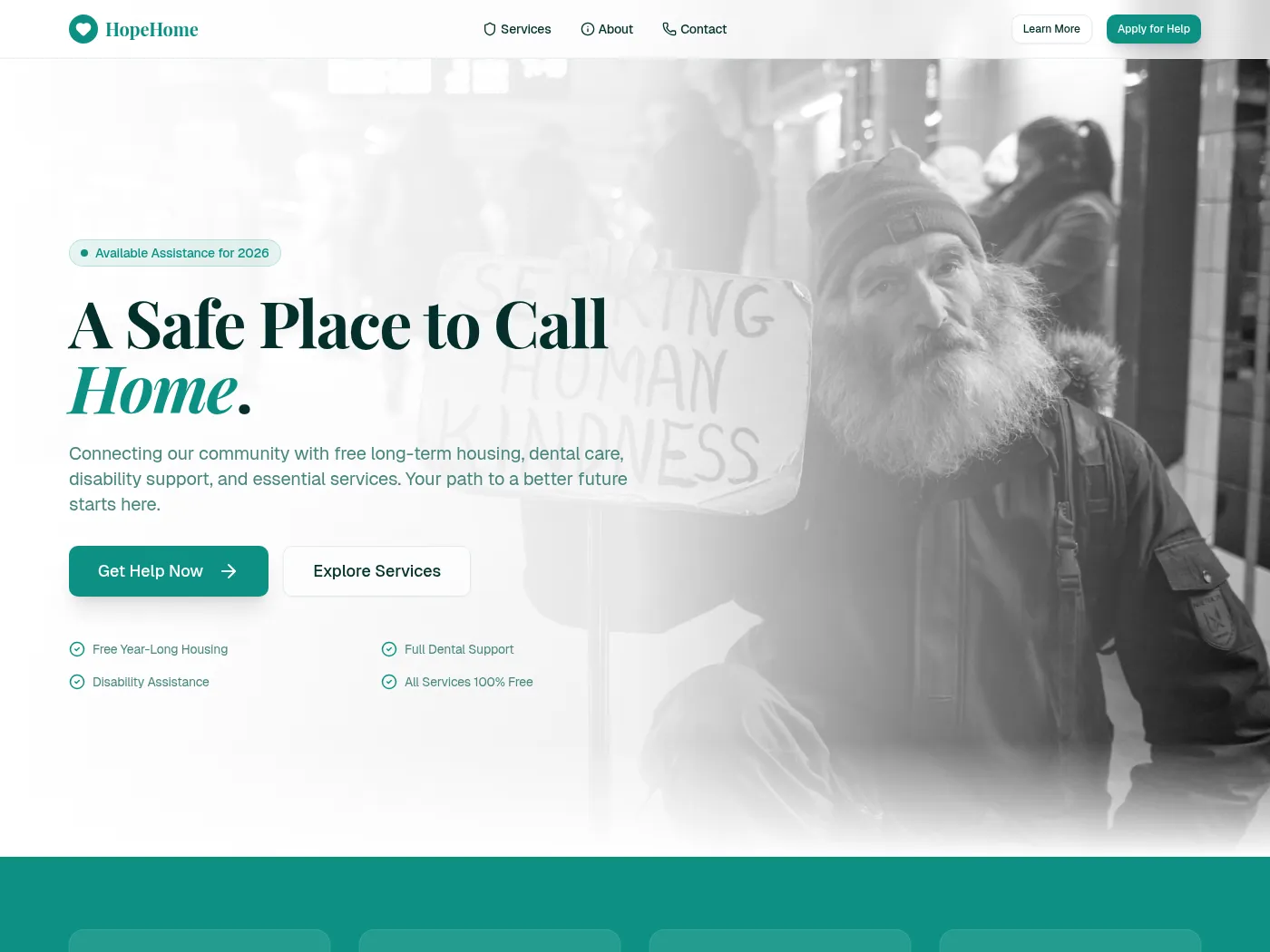 HopeHome Assistance Hub