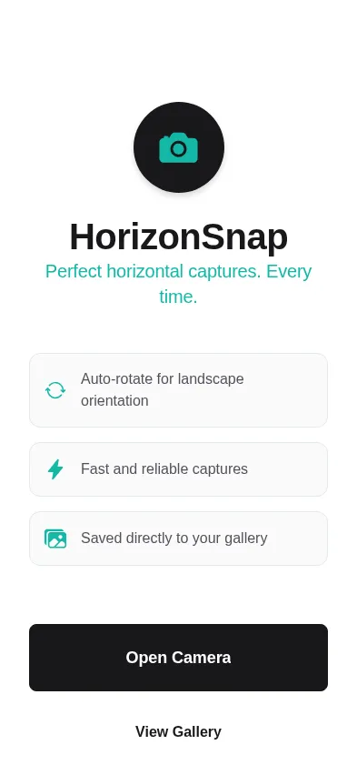 HorizonSnap Mobile