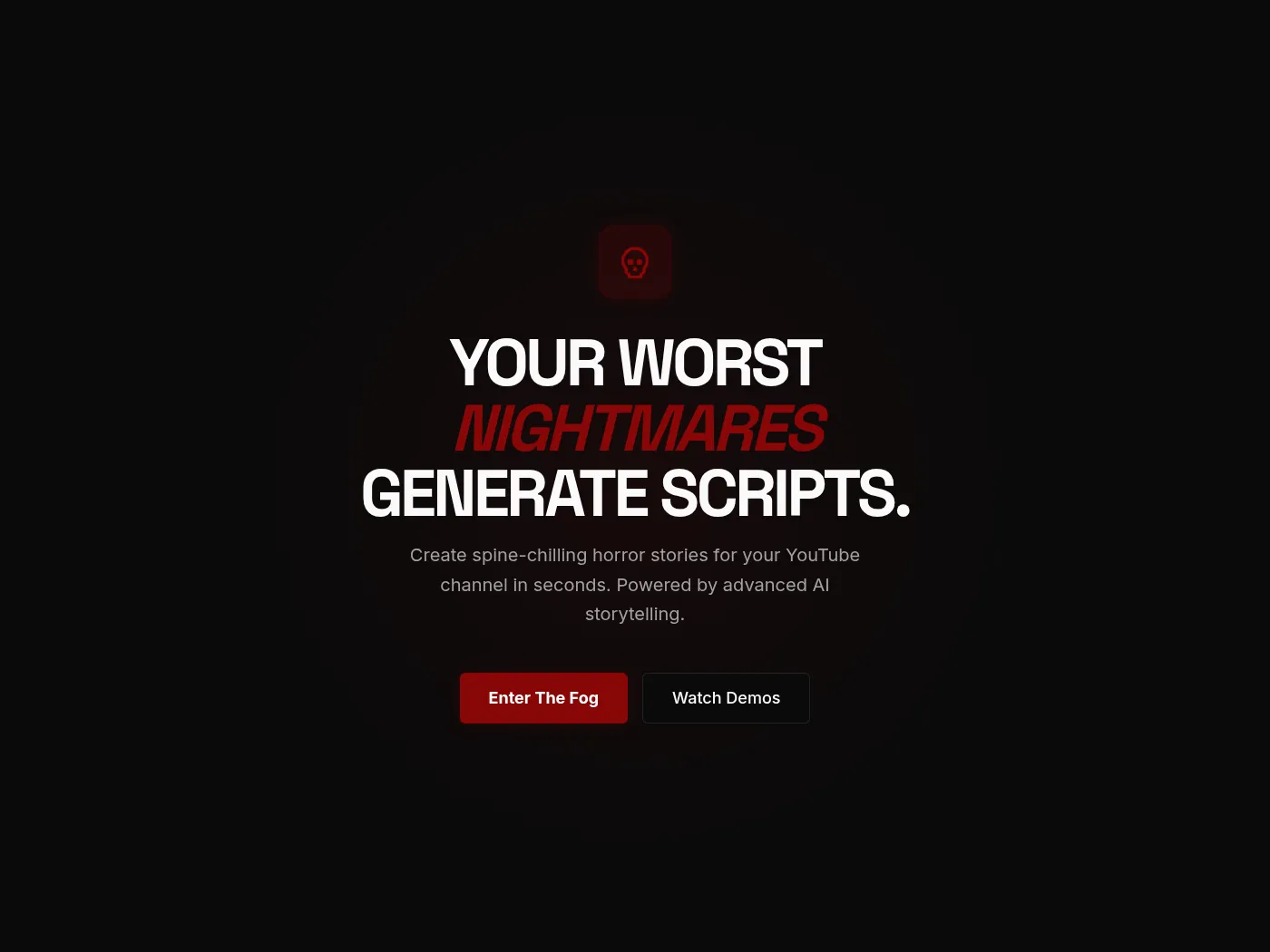 Horror Story Script Pro