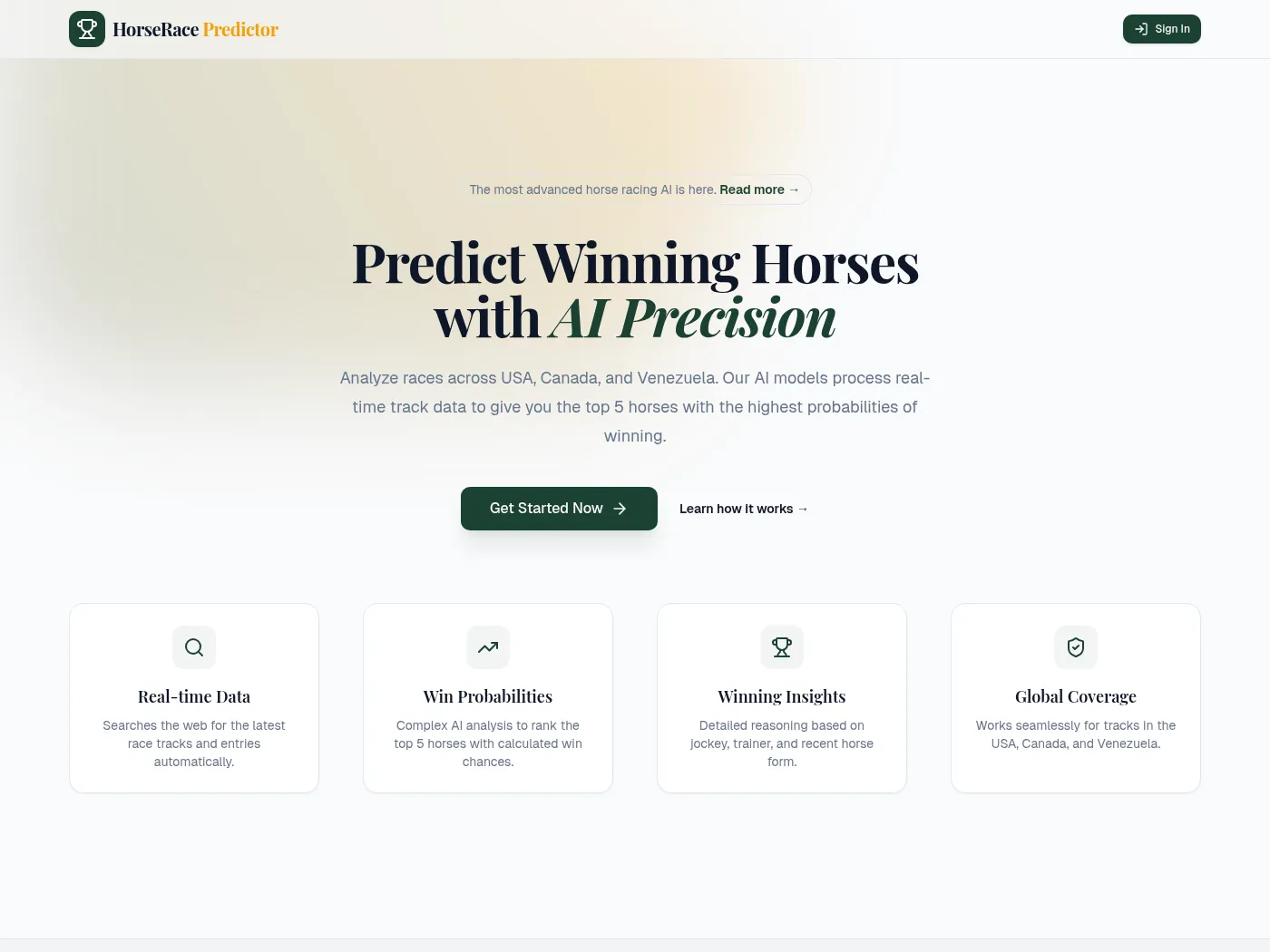 HorseRace Predictor