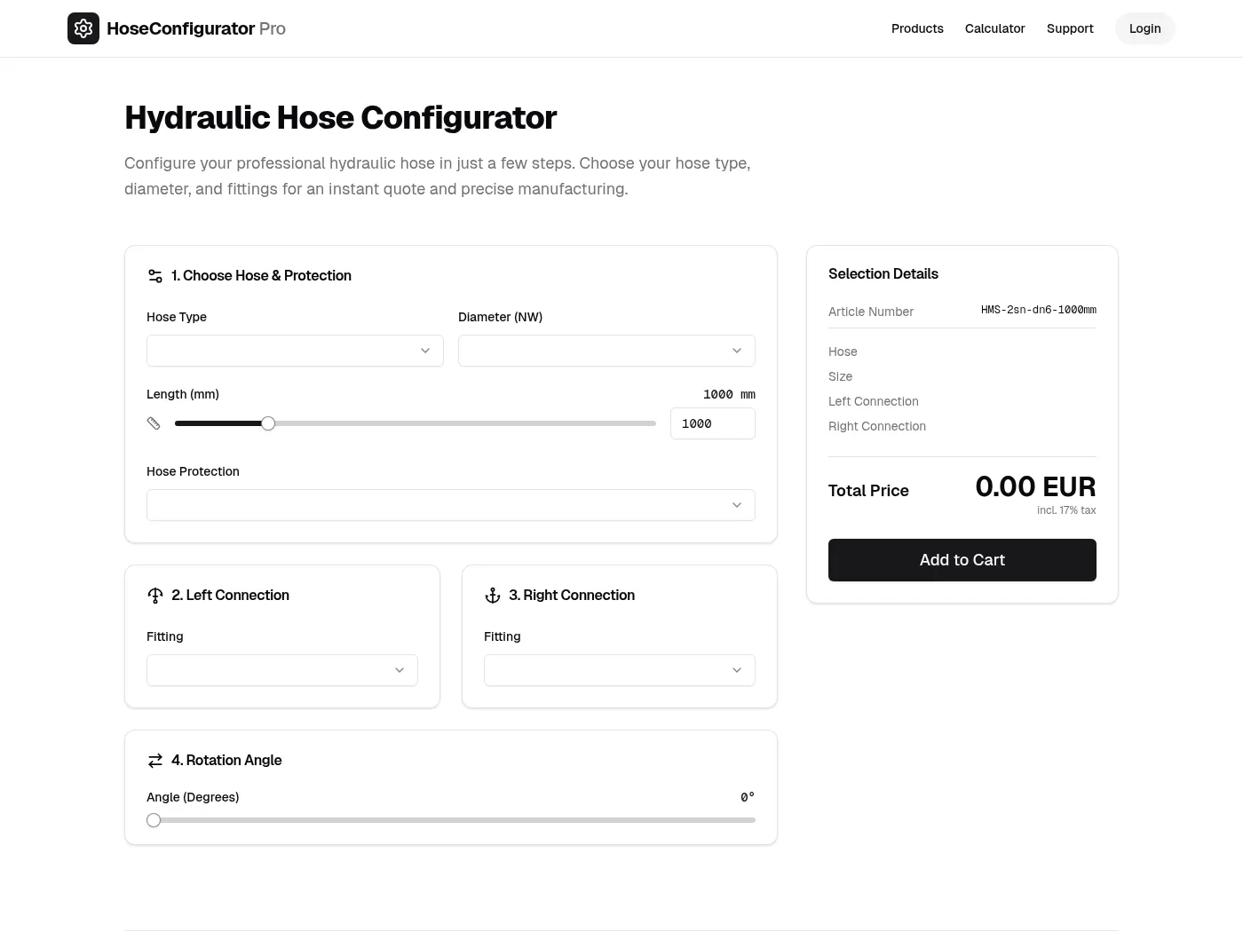 HoseConfigurator Pro