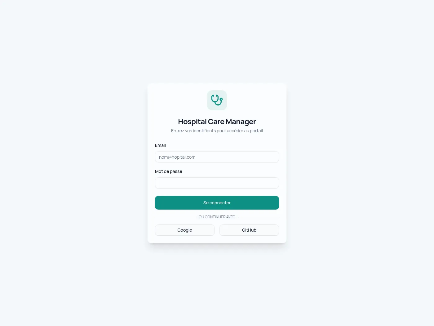 Hospital Care Manager