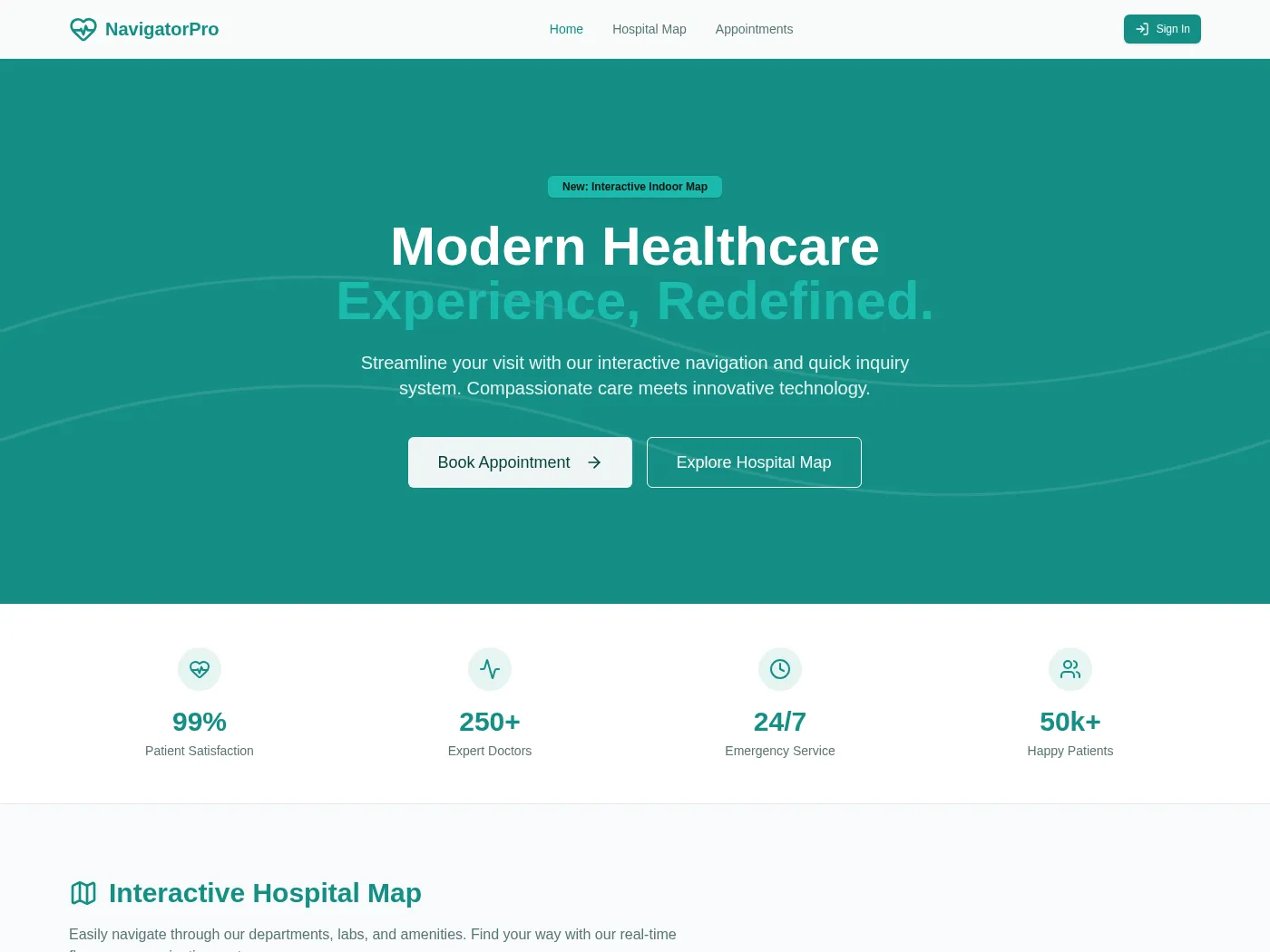 Hospital Navigator Pro