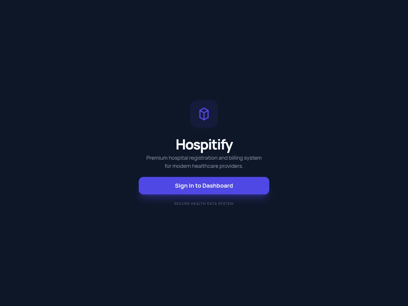 Hospitify Registration Suite