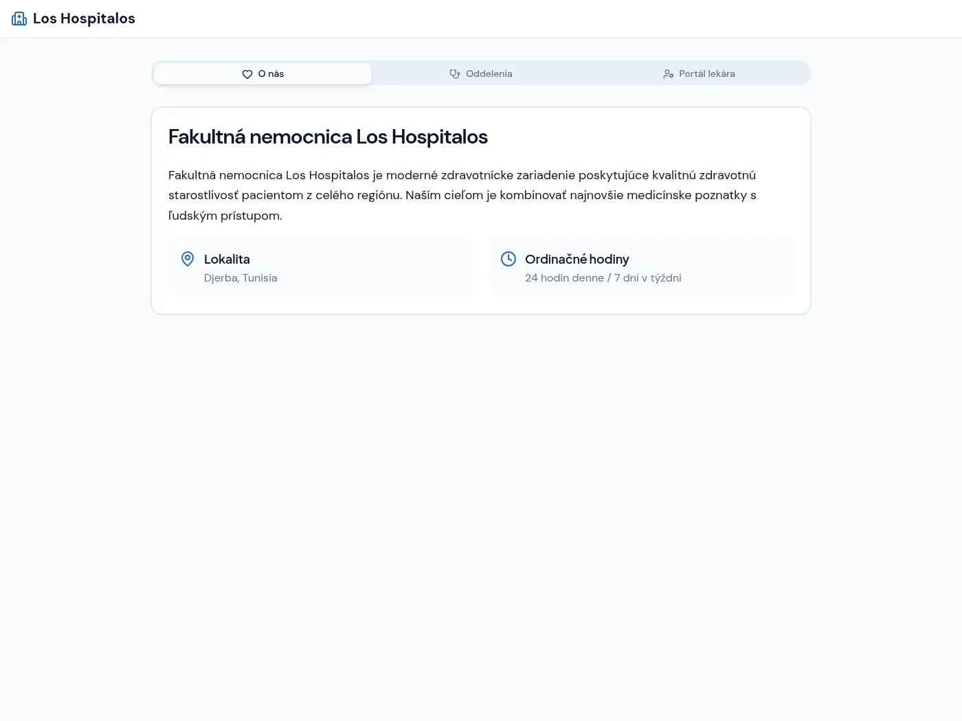 Los Hospitalos Portal