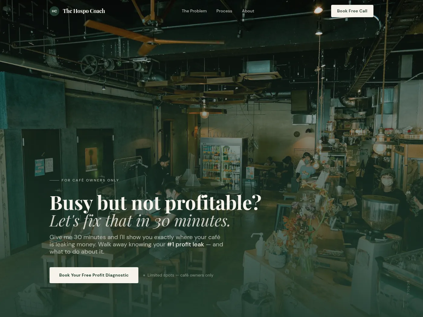 The Hospo Coach Website