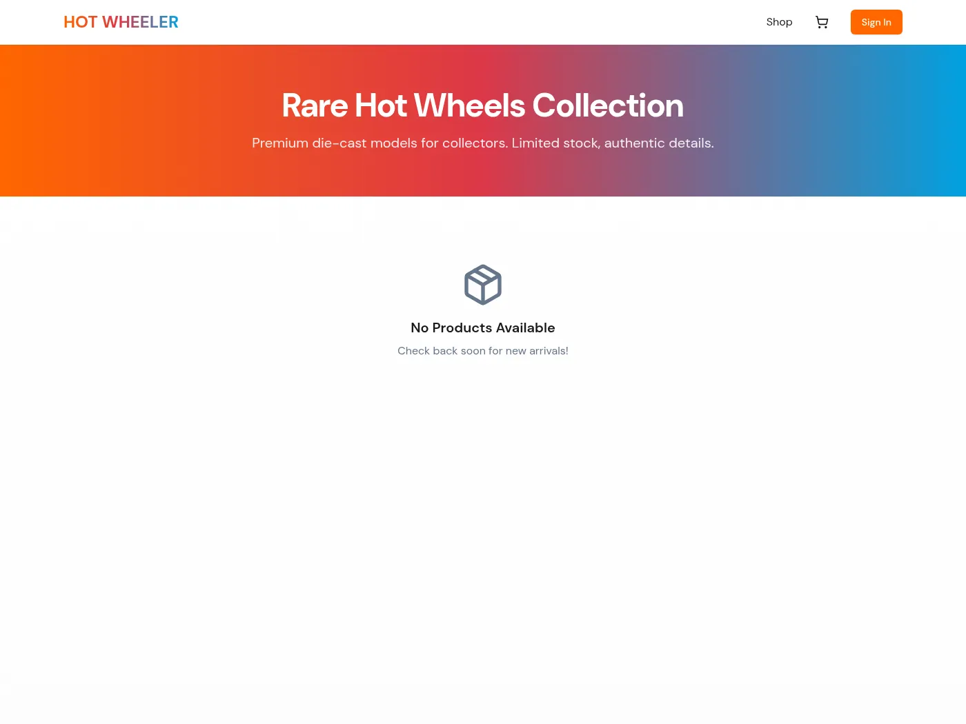HOT WHEELER Resell Hub