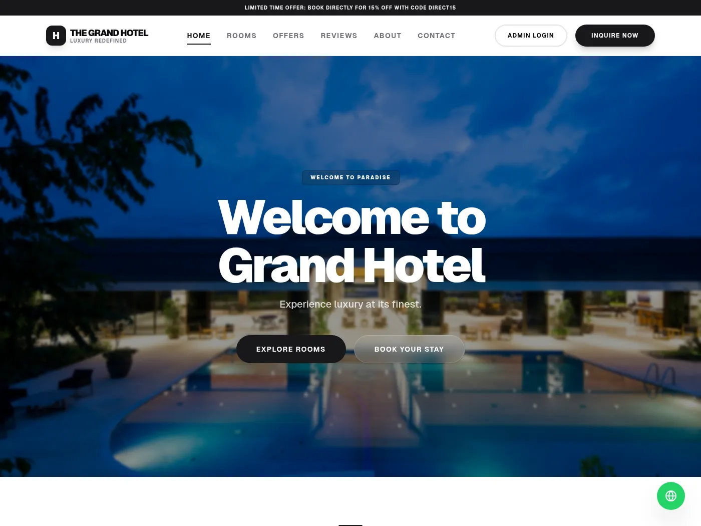Hotel Admin Pro