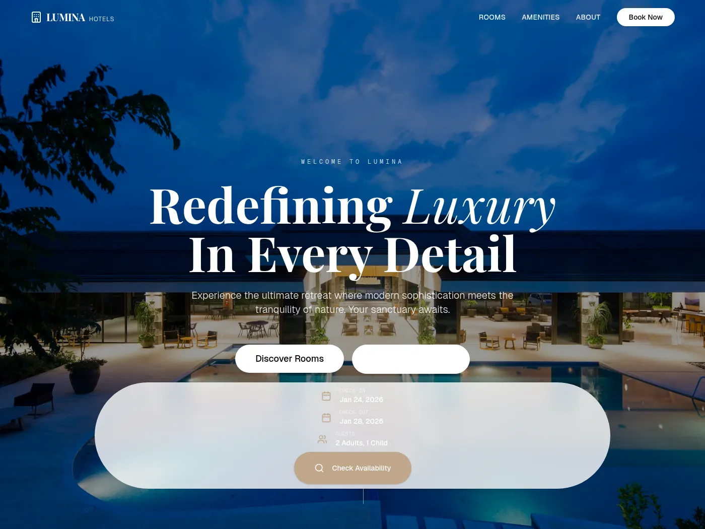 Hotel Booking Website