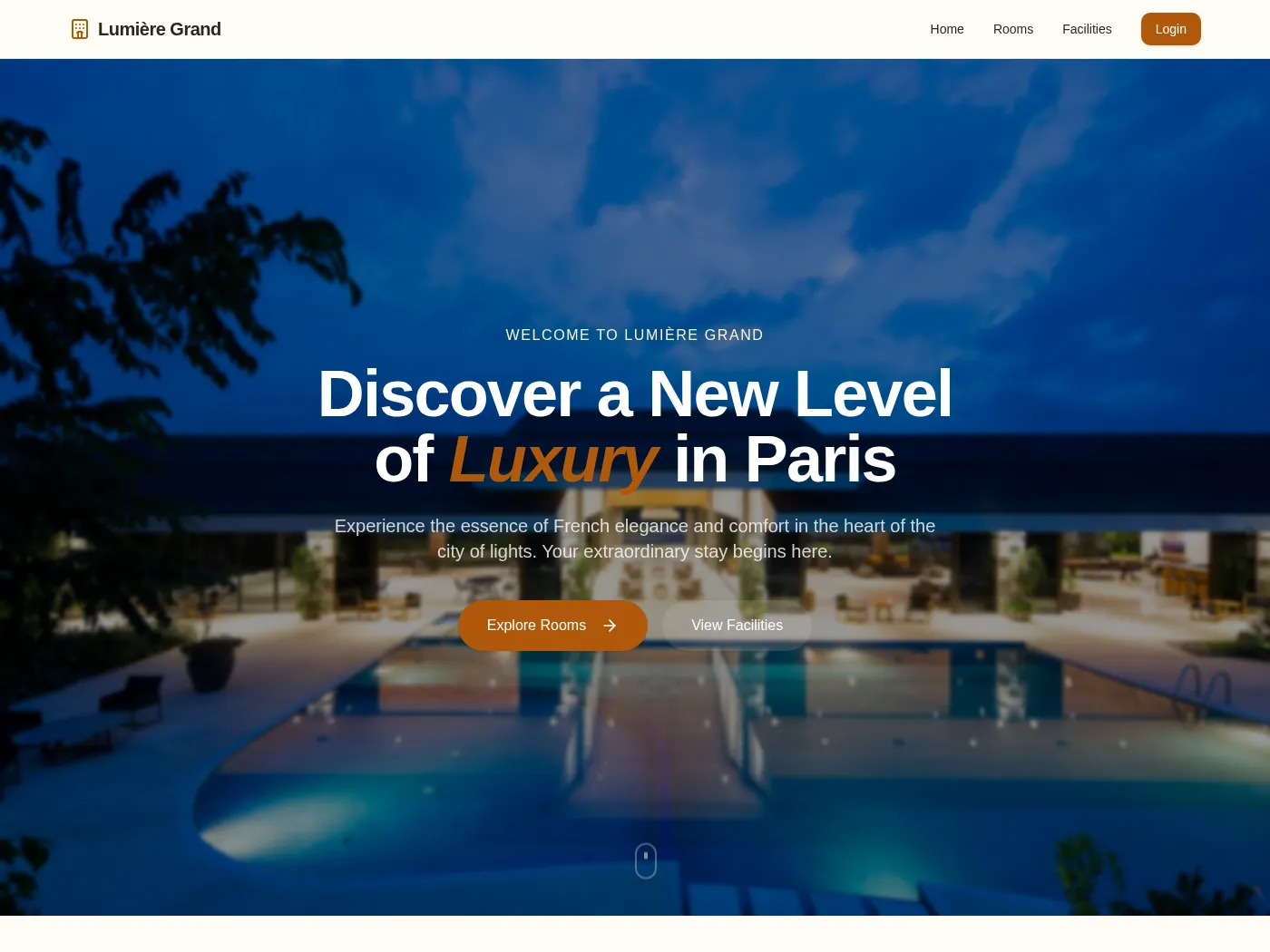 Hotel Booking Web