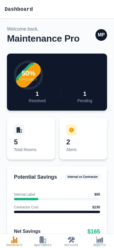 Hotel Maintenance Pro