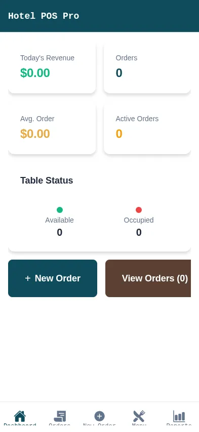 Hotel POS Pro