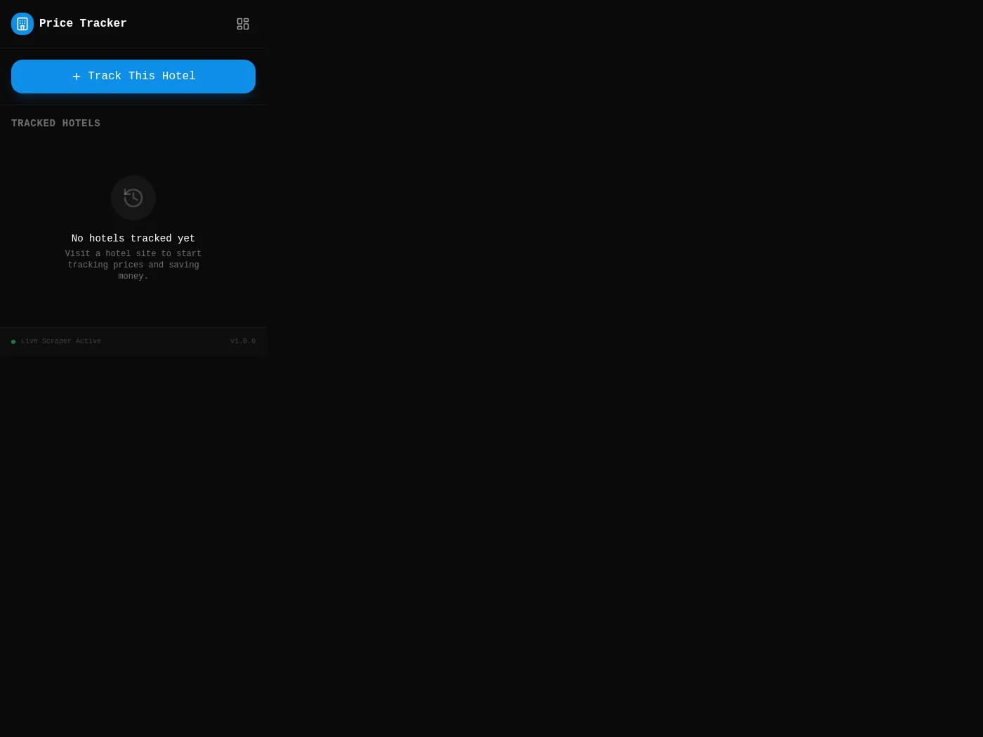 Hotel Price Tracker Extension
