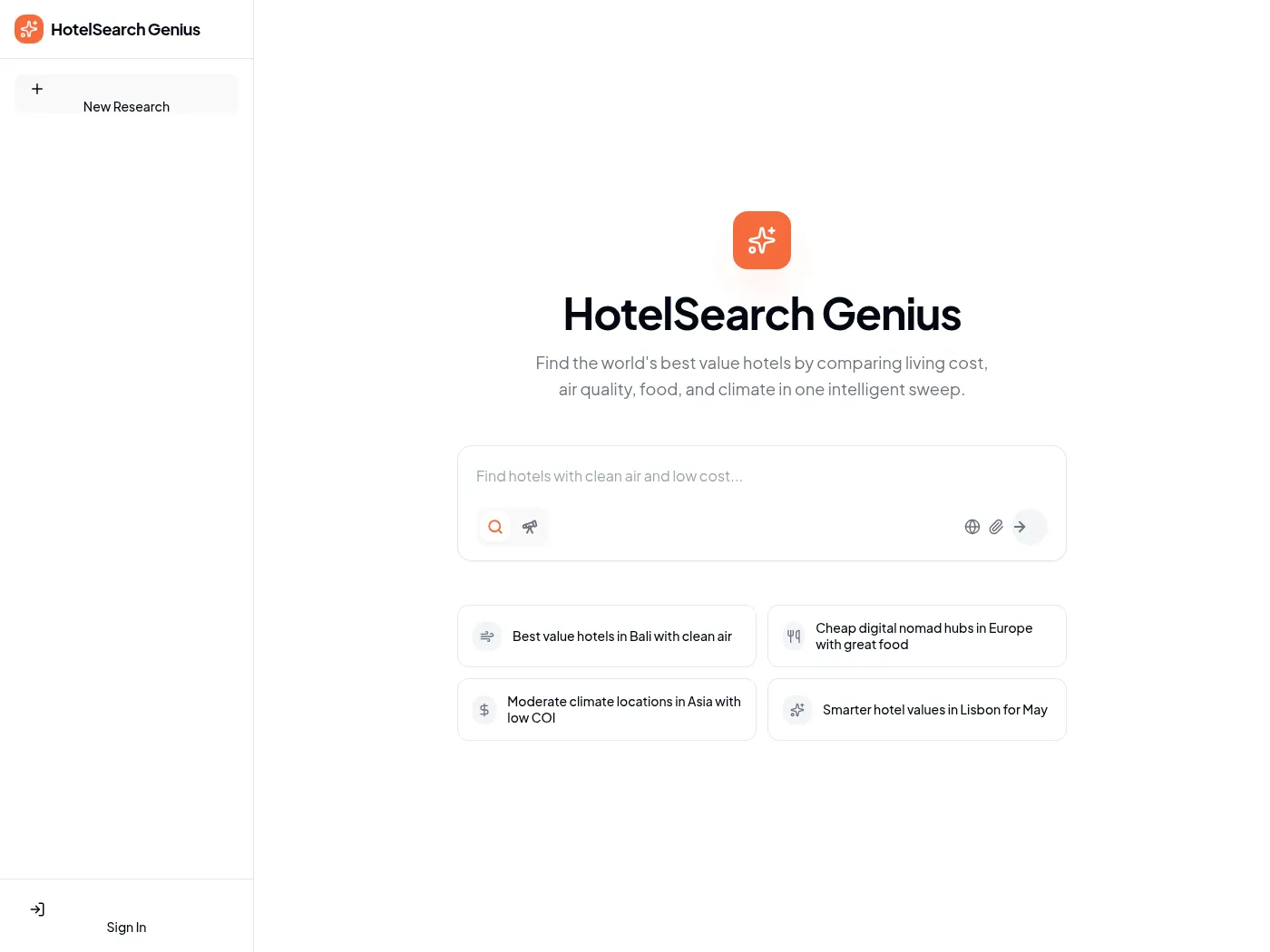 HotelSearch Genius