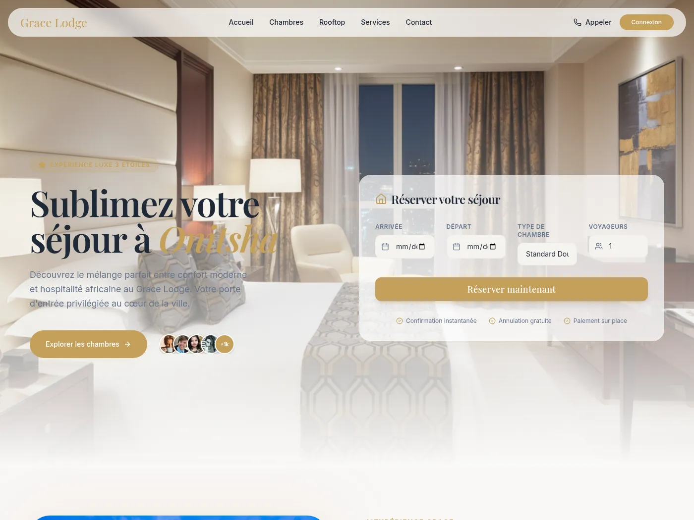 HôtelEase Website