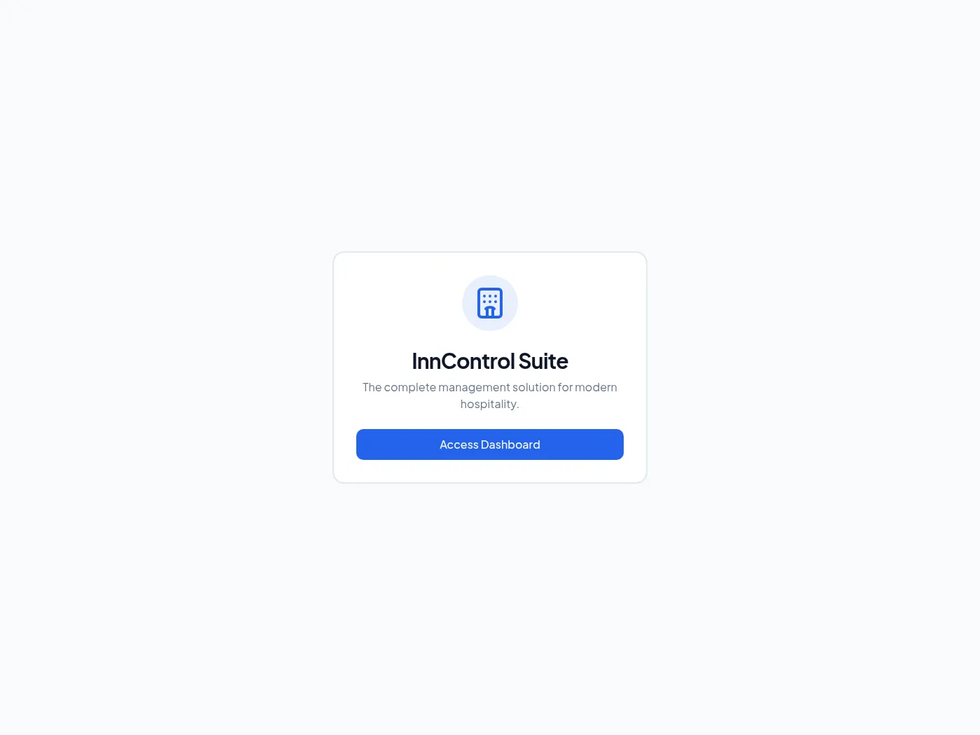 InnControl Suite