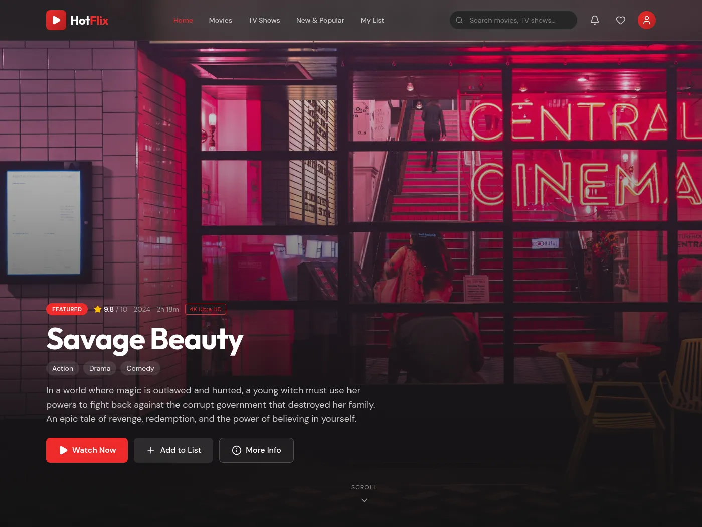 HotFlix Clone
