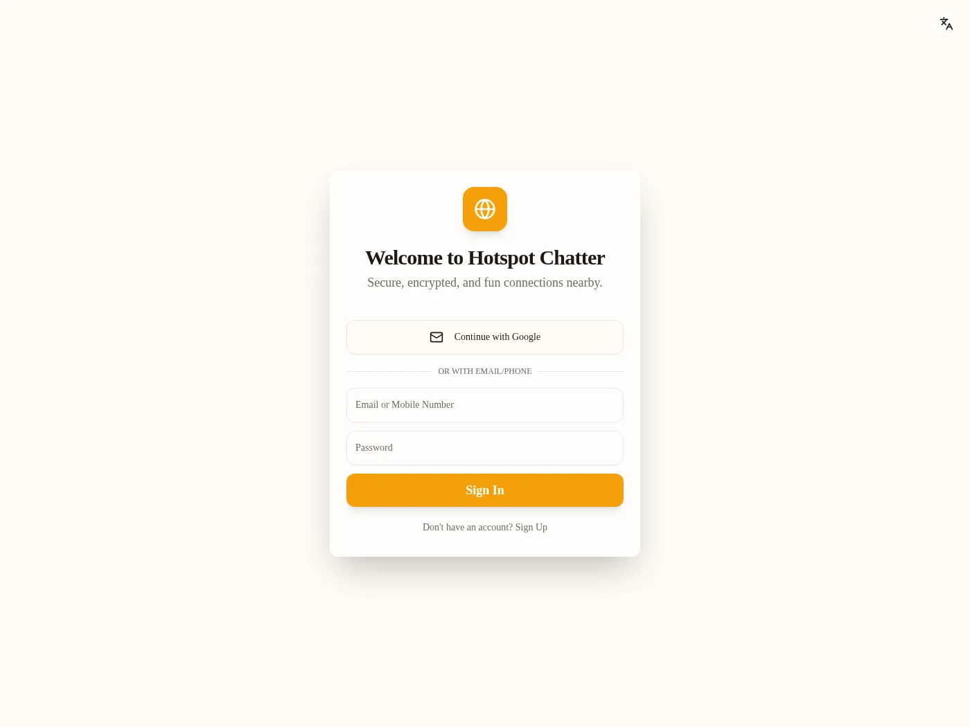 Hotspot Chatter
