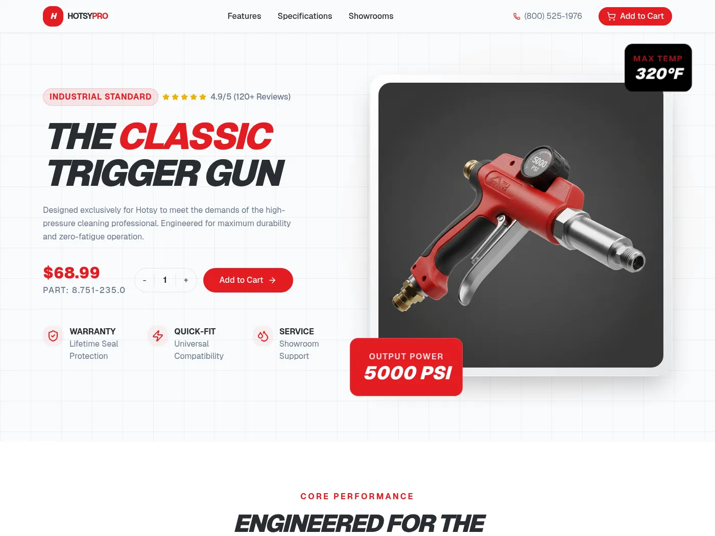 Hotsy Product Page Pro