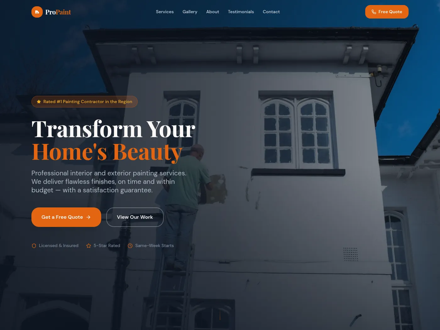 ProPaint Website