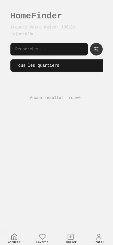 HomeFinder App