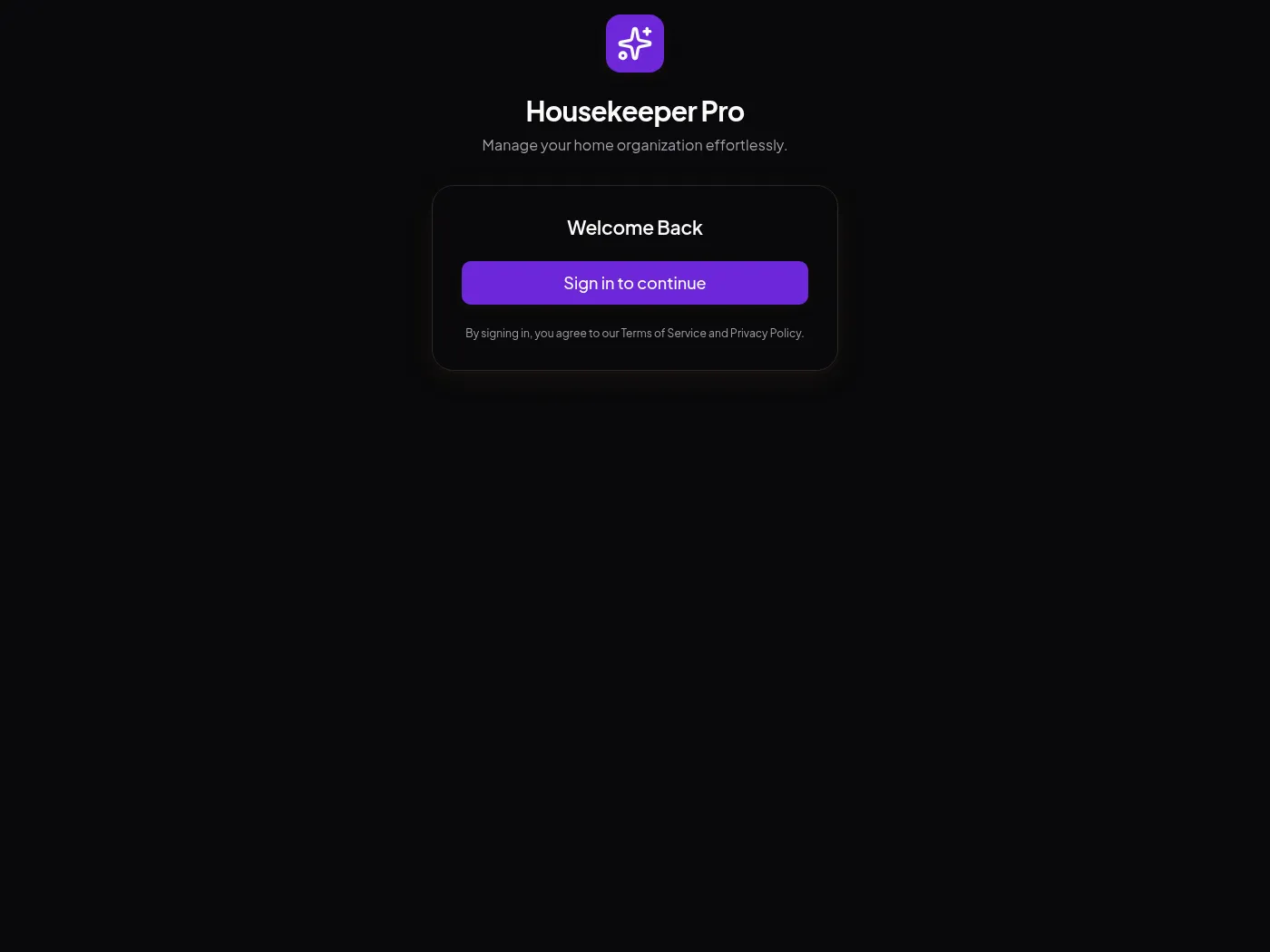 Housekeeper Pro