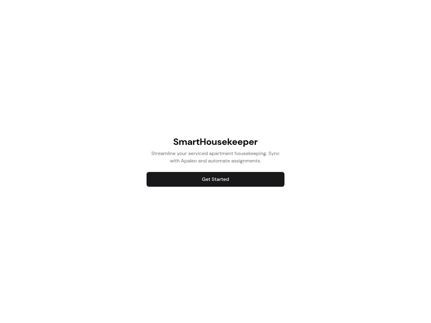 SmartHousekeeper