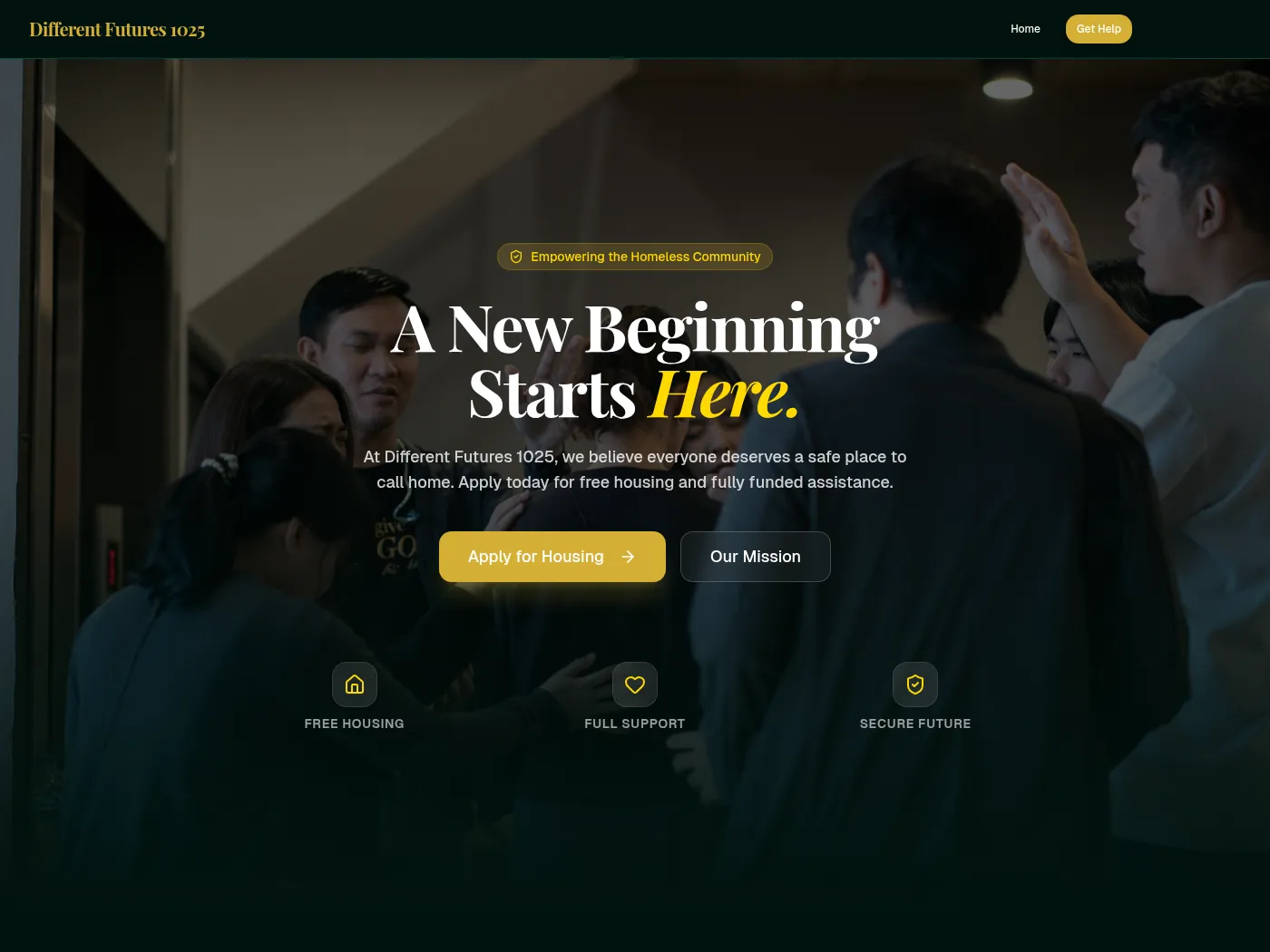 Different Futures Housing Portal