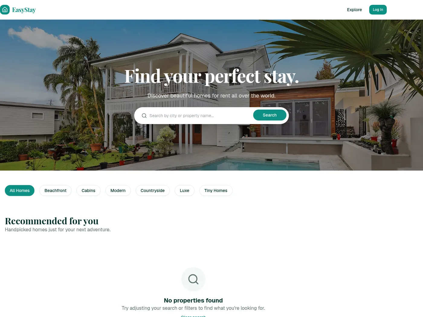EasyStay Booking App