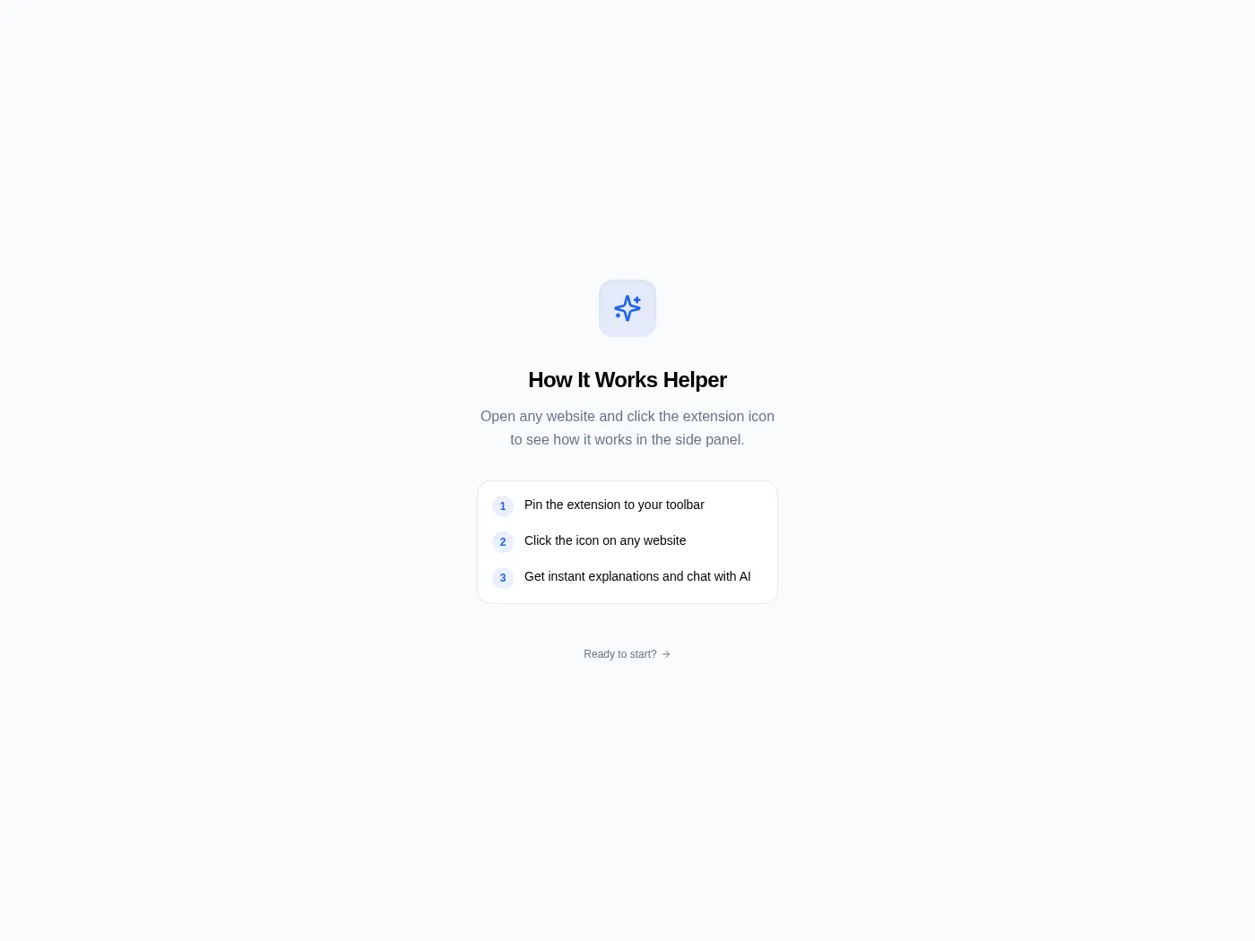 How It Works Helper