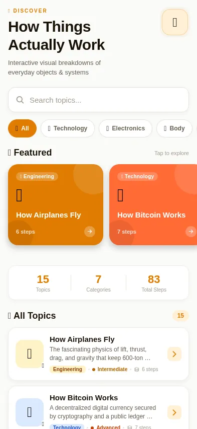 How It Works Explorer