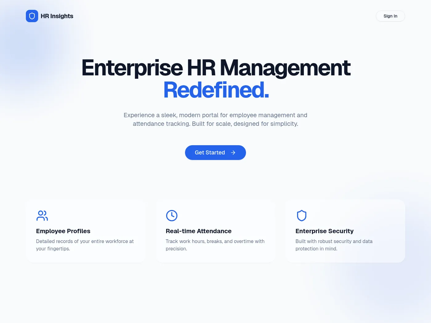 HR Insights Portal