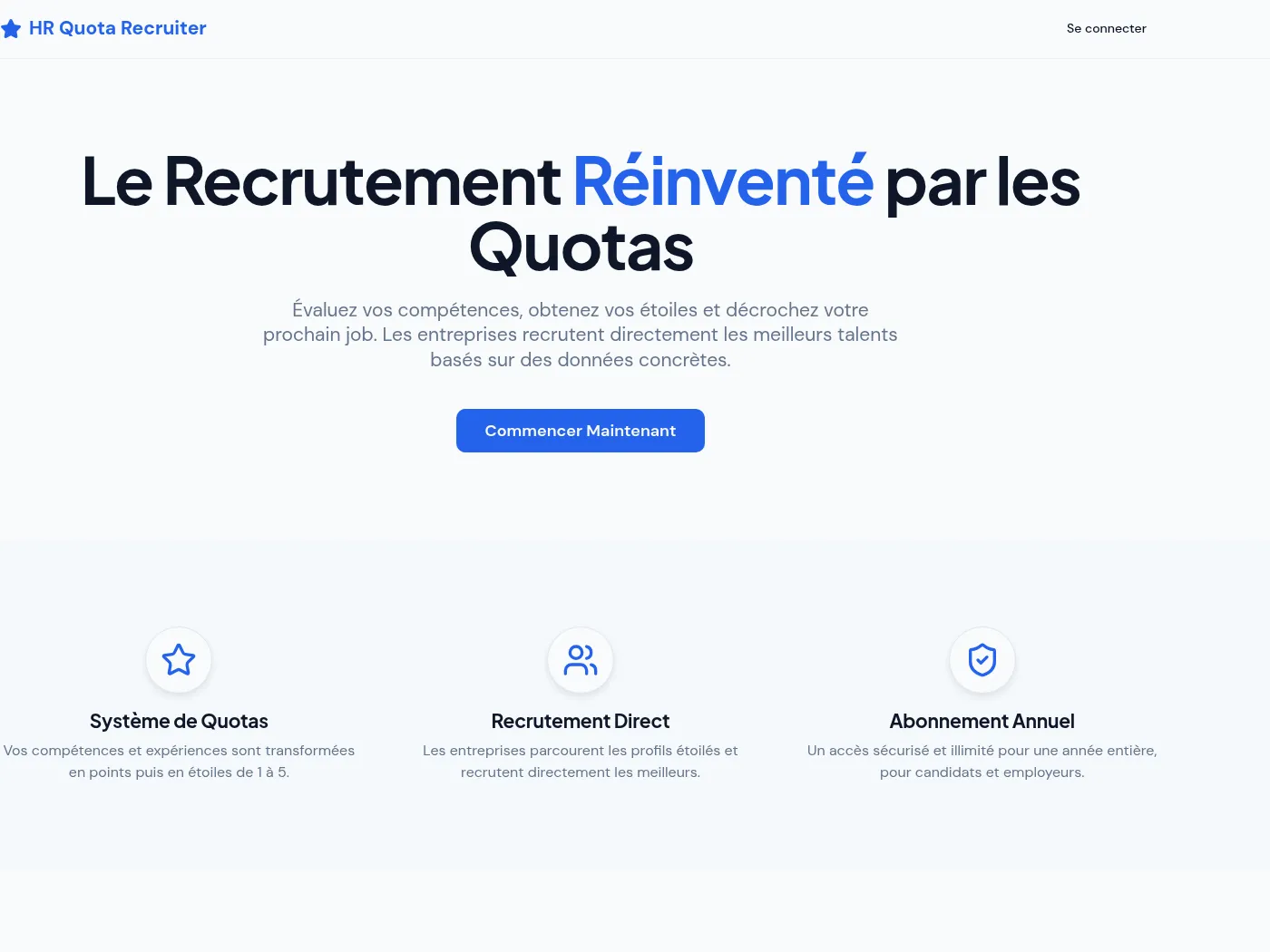 HR Quota Recruiter