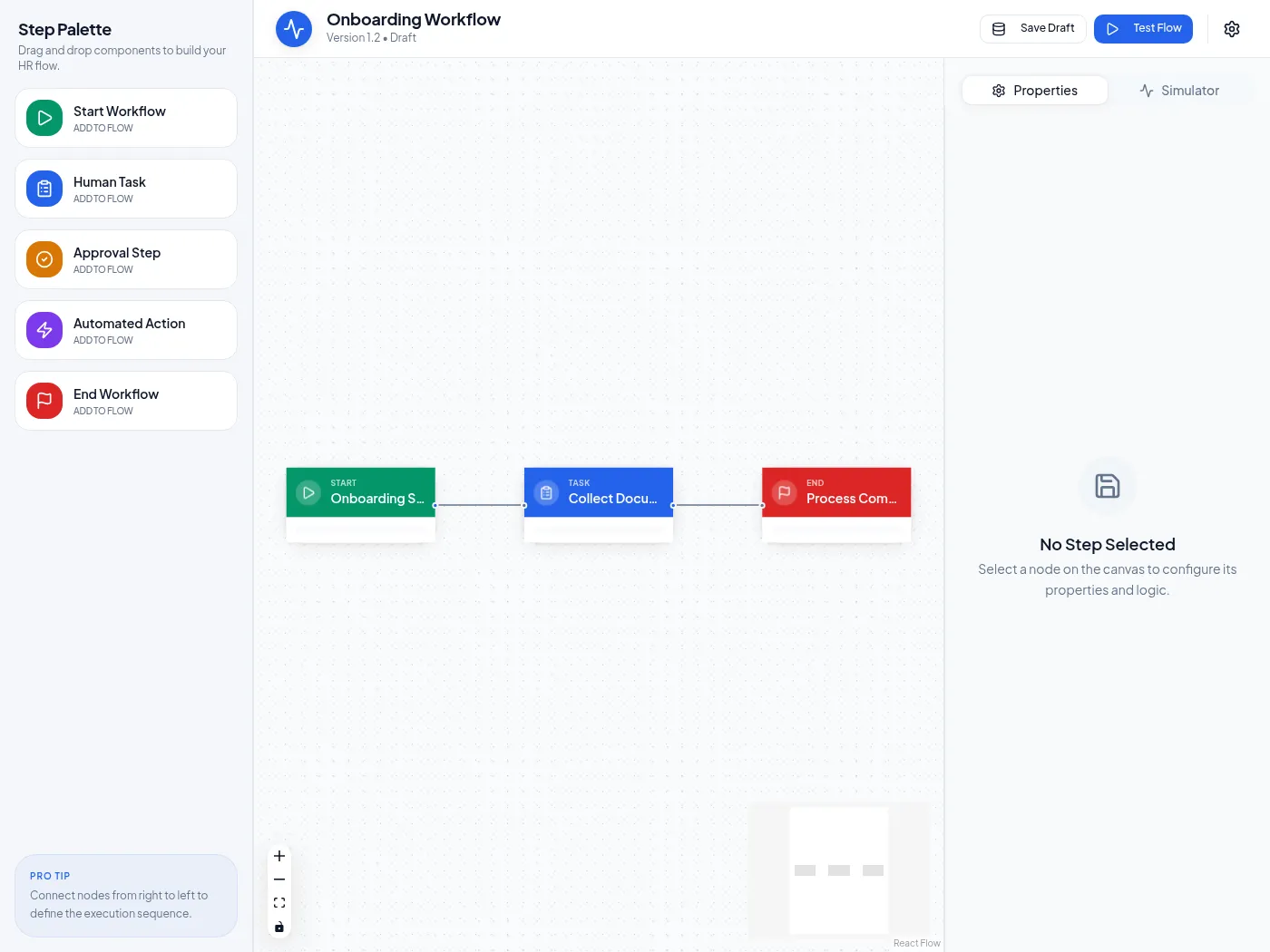 HR Flow Designer Prototype
